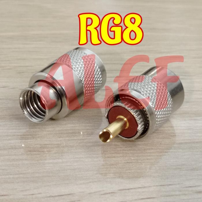 Jual Konektor rg8 Konektor kabel antena radio rg 8 cable - Kota Surabaya - Alef | Tokopedia