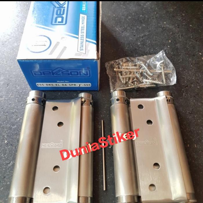 Jual ENGSEL KOBOI DEKSON HINGE DEKSON BOLAK BALIK 3 INCH SS DOUBLE ...