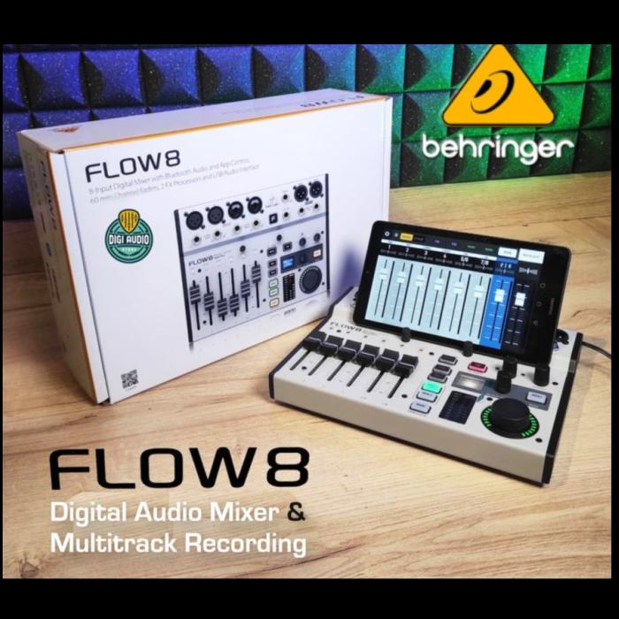 Jual Behringer FLOW 8 8-Input Digital Mixer and USB/Audio Interface ...