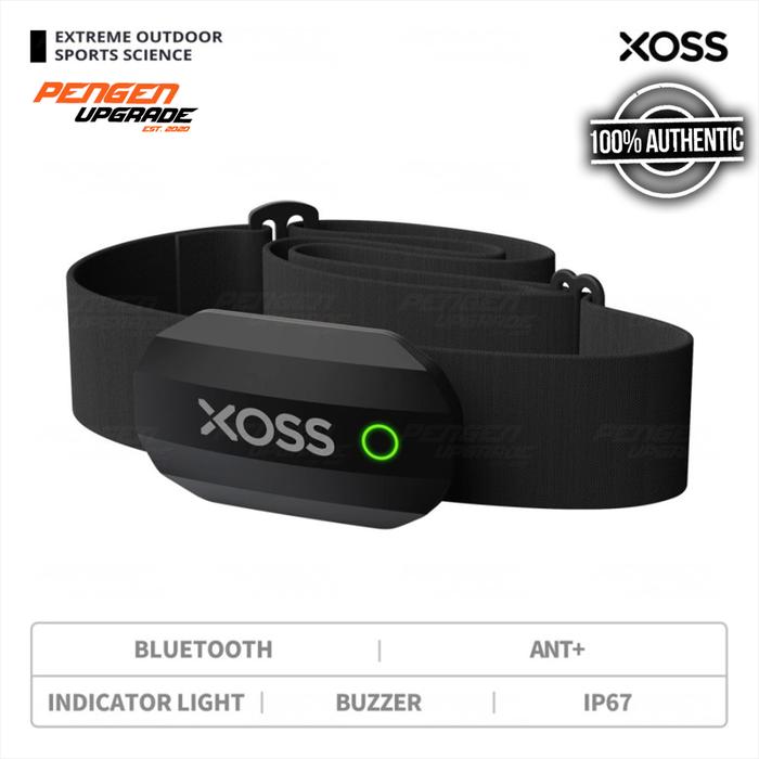 Jual XOSS Heart Rate Sensor Strap Chest Monitor Sensor Jantung Dada ...