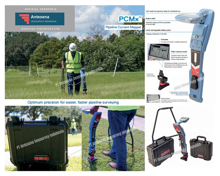 Jual Radiodetection PCMx Pipeline Current Mapper - Kebocoran & Korosi ...