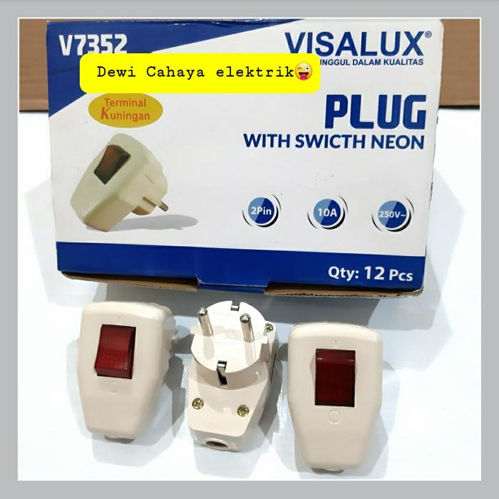 Jual Steker Arde Swict Lamp - Plug With Swicth Neon -Tusuk Kontak ...