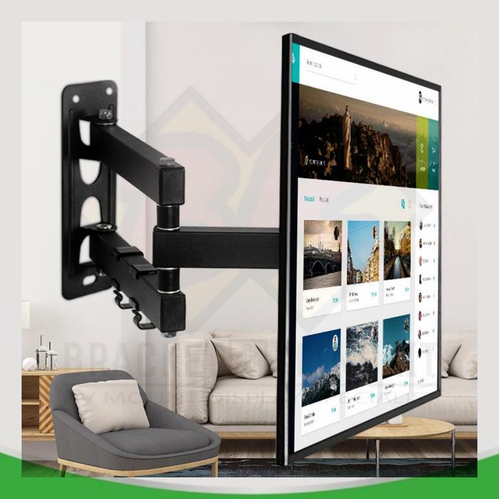 Promo Braket tv 32 inch Bracket tv swivel 17-42 inch Bracket Swivel ...