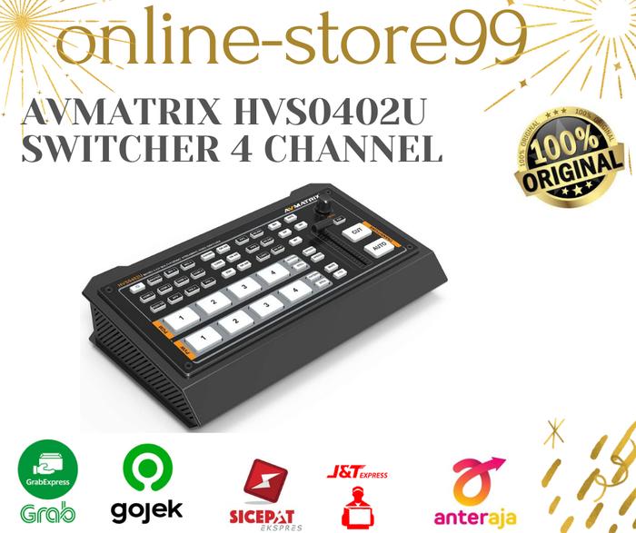 Jual AVMATRIX HVS0402U 4 CHANNEL MULTI-FORMAT SWITCHER - Jakarta Pusat ...