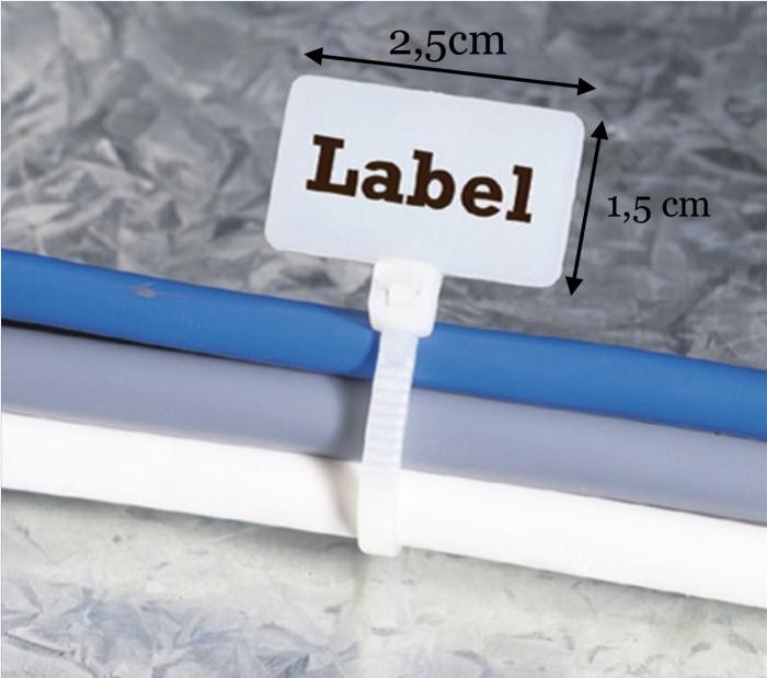 Jual Kabel ties label 3.6x200 / kabel ties marker 3.6x200mm - Jakarta ...