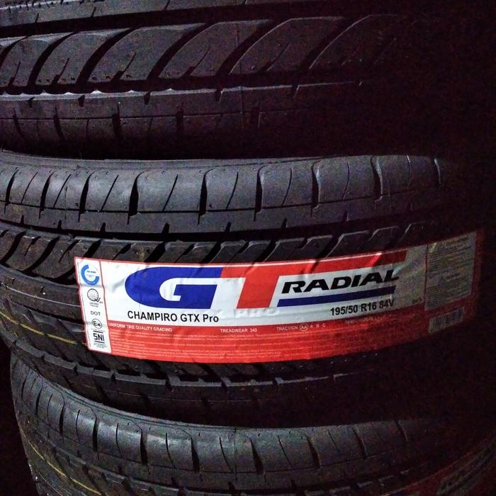 Jual Ban GT radial 195/50R16 champiro GTX pro sienta vios swift kia rio - Kab. Tangerang - JS ...