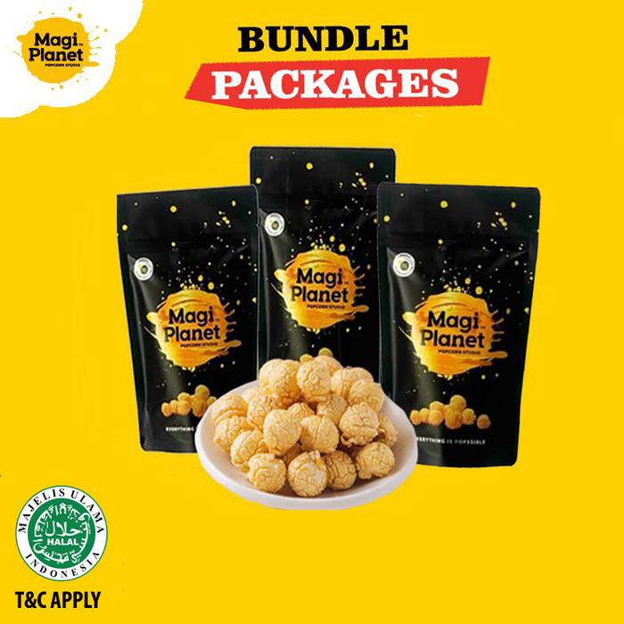 Promo 3 Classic Pack Magi Planet Popcorn - Bundle 110GR - Jakarta Barat ...