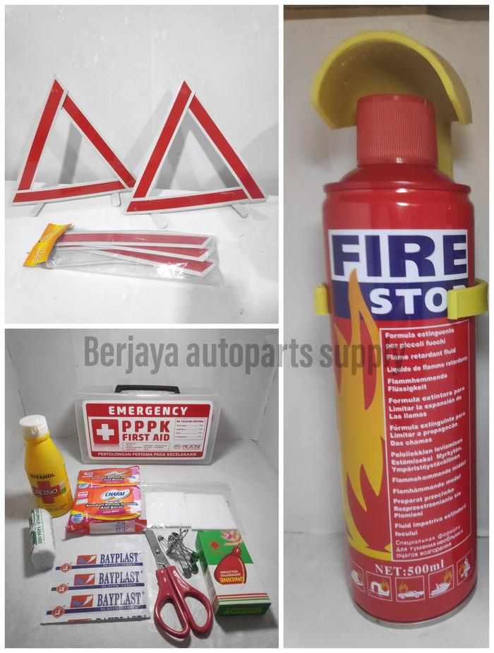 Jual KOMBO HEMAT RACUN API/PEMADAM API, KOTAK OBAT P3K & SEGITIGA ...
