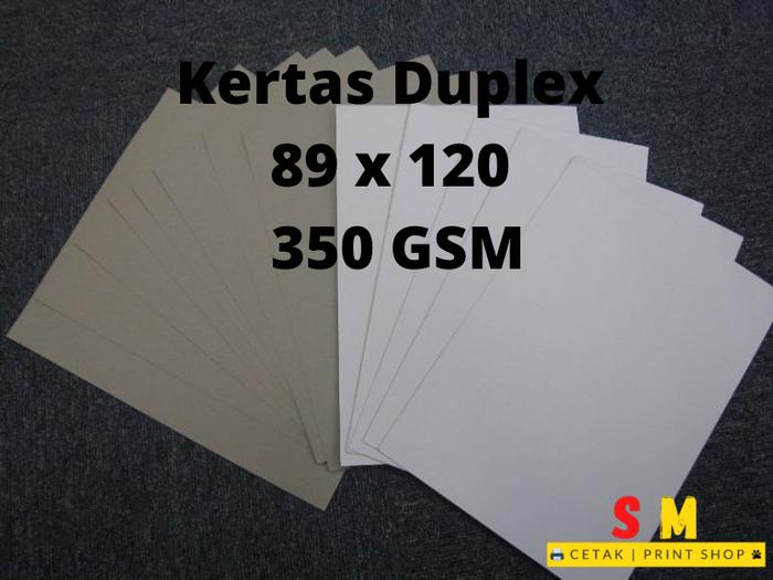 Jual Kertas Karton Duplex 350 GSM 89 x 120 - Jakarta Pusat - Sumber Mas ...