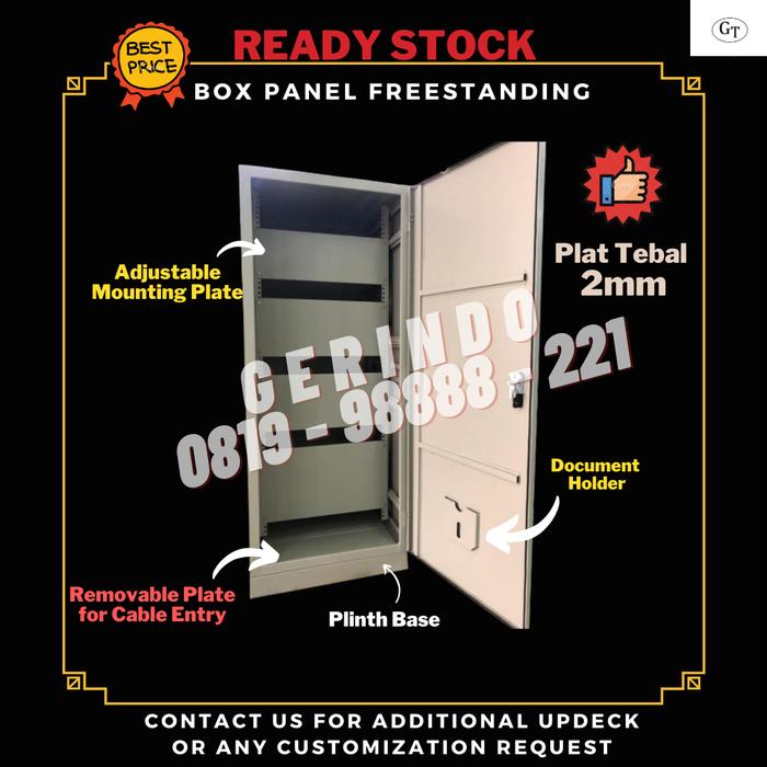 Jual Box Panel Freestanding 1800x800x400 SPHC 1.5mm RAL 7032 - Jakarta ...