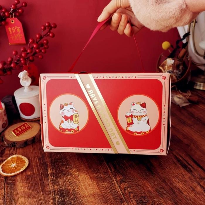 Jual Marie Box / Kotak Hampers Valentine / Box Jar Pudding Imlek CNY ...