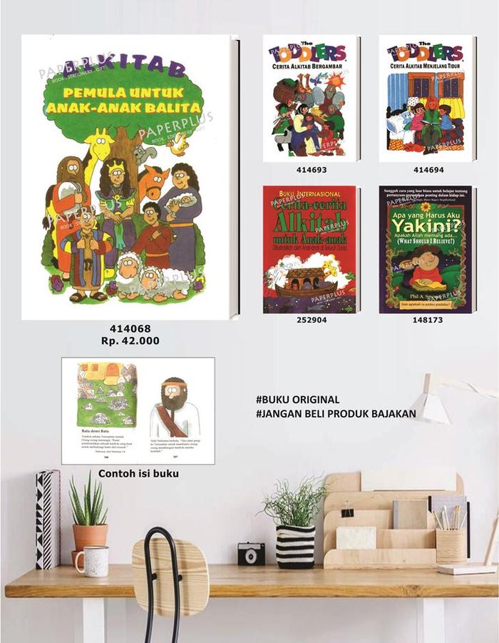Jual Alkitab Pemula untuk Anak-anak Balita_Series - Kota Tangerang ...