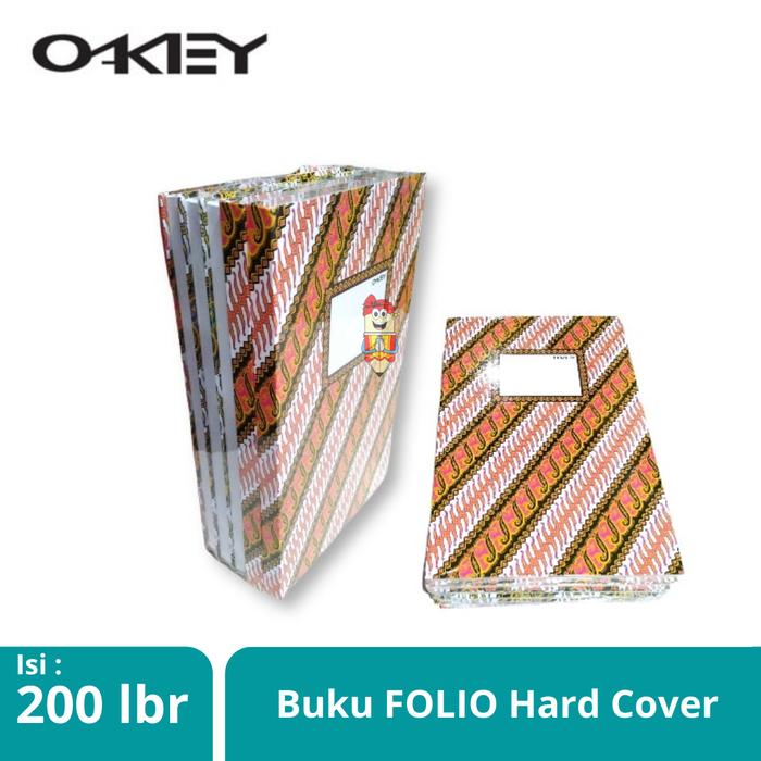 Jual Buku Folio / hard cover / buku akuntansi Okey isi 200 lembar - Kota Denpasar - Bali ...