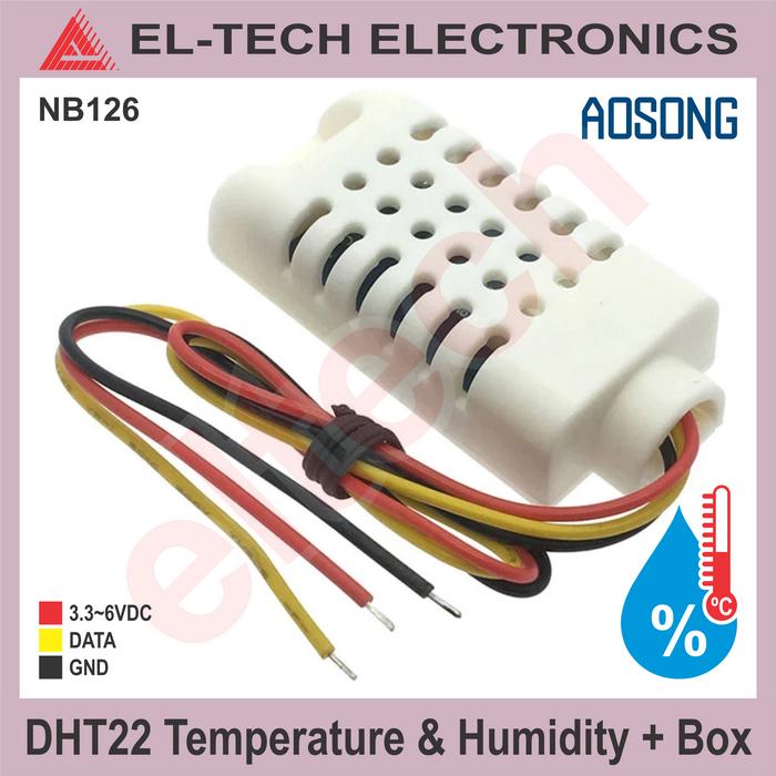 Jual DHT-22 DHT22 AM2302 Temperature Humidity Sensor Ukur Suhu ...