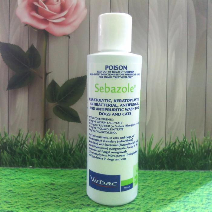 Jual SEBAZOLE Shampoo 250ml poison virbac sampo kucing & anjing - Kota ... Jual SEBAZOLE Shampoo 250ml poison virbac sampo kucing & anjing - Kota ...