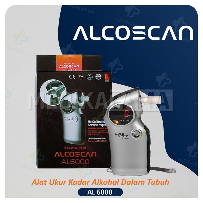 Jual Alcoscan AL 6000 Alcohol Detector Alat Tes Kadar Alkohol Dalam ...