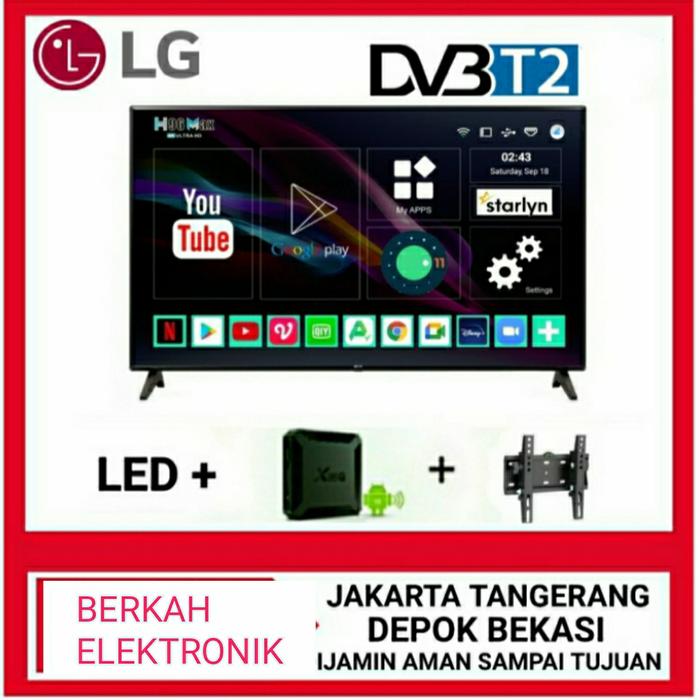 Jual LG led digital tv 43 inch smart android box 11 43 LM 550 BPTA ...
