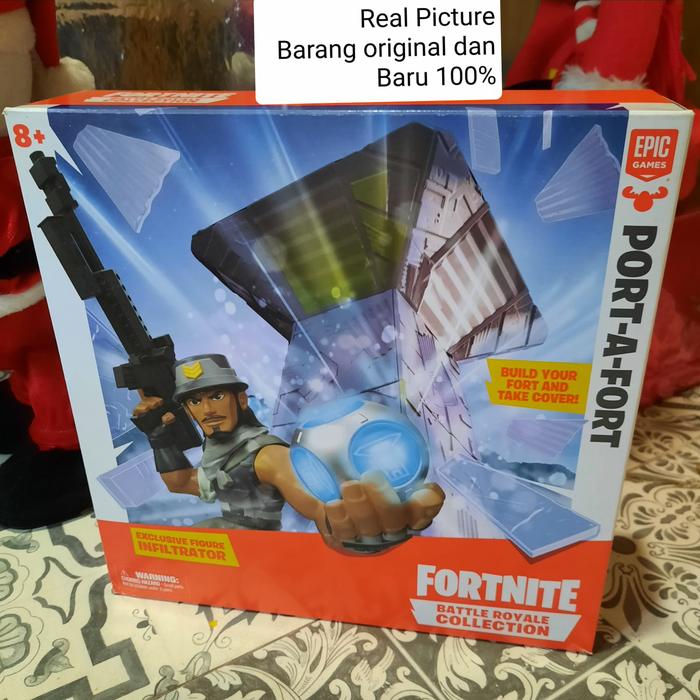 Jual Mainan Fortnite Port A Fort Set S1 ,battle Royale Collection Di ...