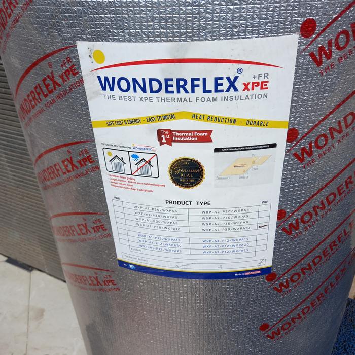 Jual Aluminium foil wonderflex 5mm insulasi atap terbaik - Kab ...