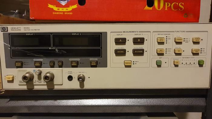 Jual HP HEWLETT PACKARD / Agilent 8508A VECTOR VOLTMETER - Jakarta ...