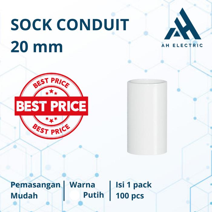 Jual SOCK CONDUIT SOCK PIPA SOCK KONDUIT PENYAMBUNG PIPA - PACK - Kota ...