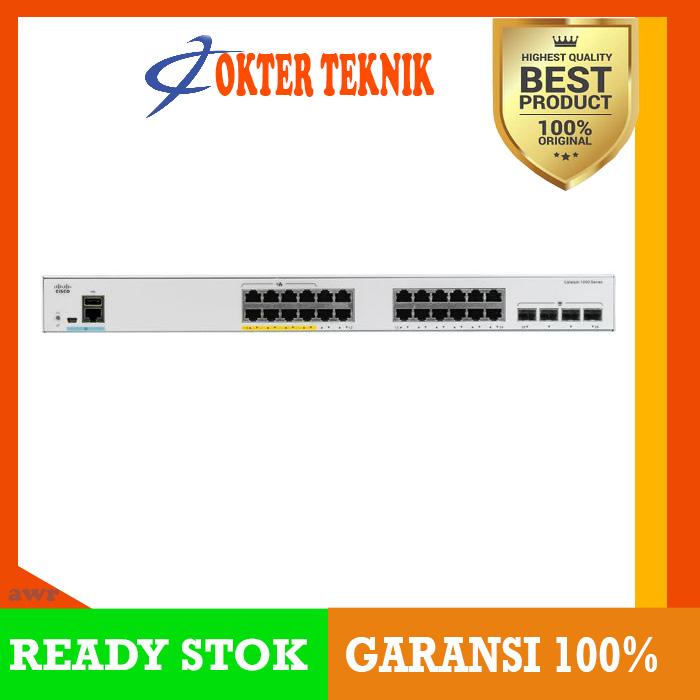 Jual C1000-24T-4X-L - Cisco Catalyst 1000 Series Switches - Kota ...