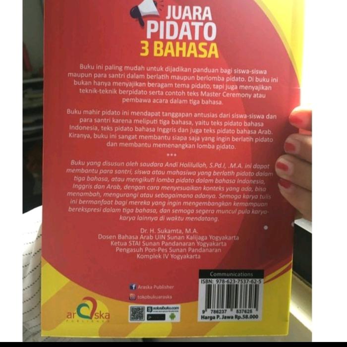 Jual Juara Pidato 3 Bahasa Arab-inggris-indonesia Di Seller Hachi ...