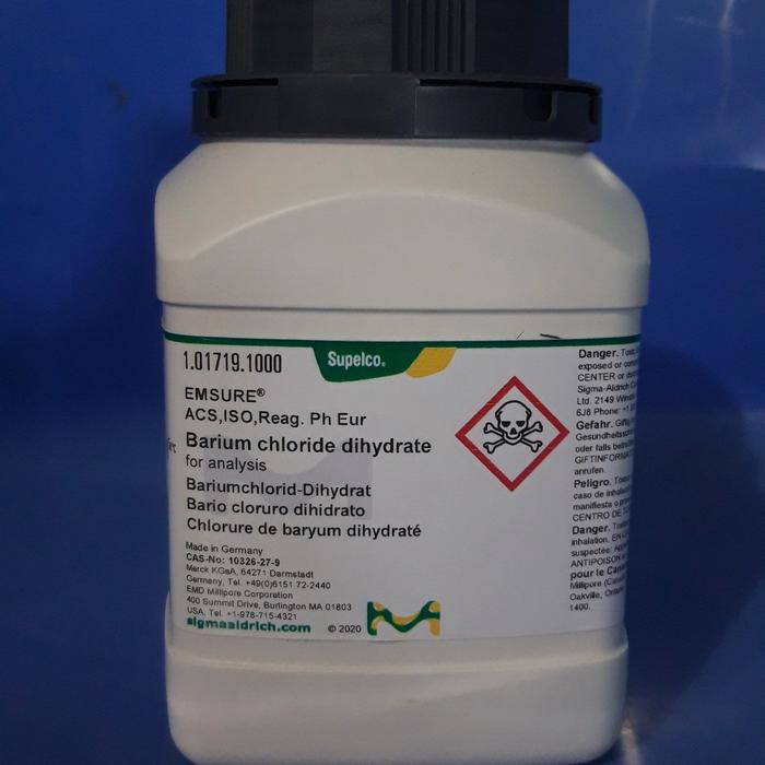 Jual Barium chloride Merck/BaCL2/Barium Klorida/Barium Klorid - Kab ...