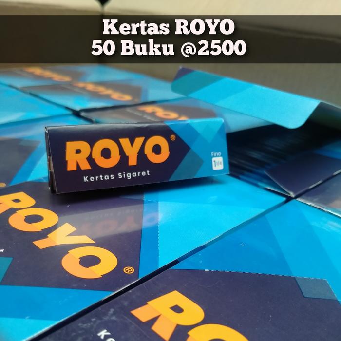 Jual Kertas Paper ROYO - Kab. Kudus - MK Tobacco | Tokopedia