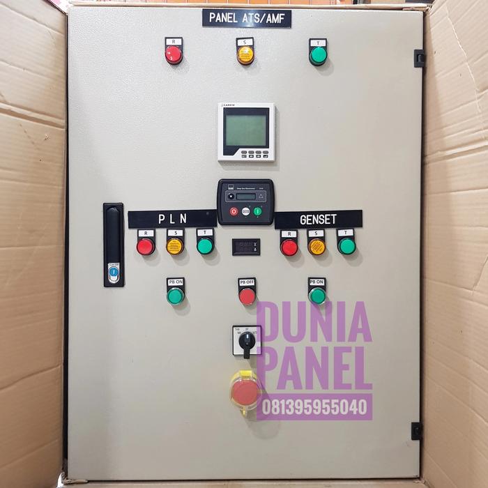 Jual PANEL ATS/AMF 66KVA 66.000W 100A . PANEL ATS/AMF 3PHASE 100A ...