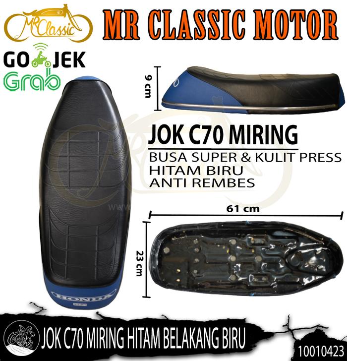 Jual Jok Honda C70 Miring Hitam Belakang Biru - Kota Depok - Mr ...