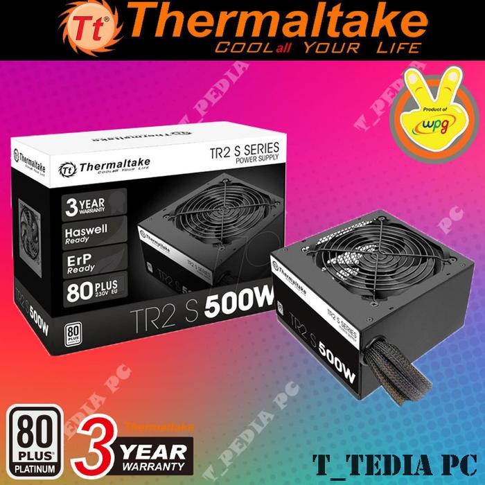 Promo PSU Thermaltake TR2 S 80+ 500Watt - Power Supply 500 Watt 80 Plus ...