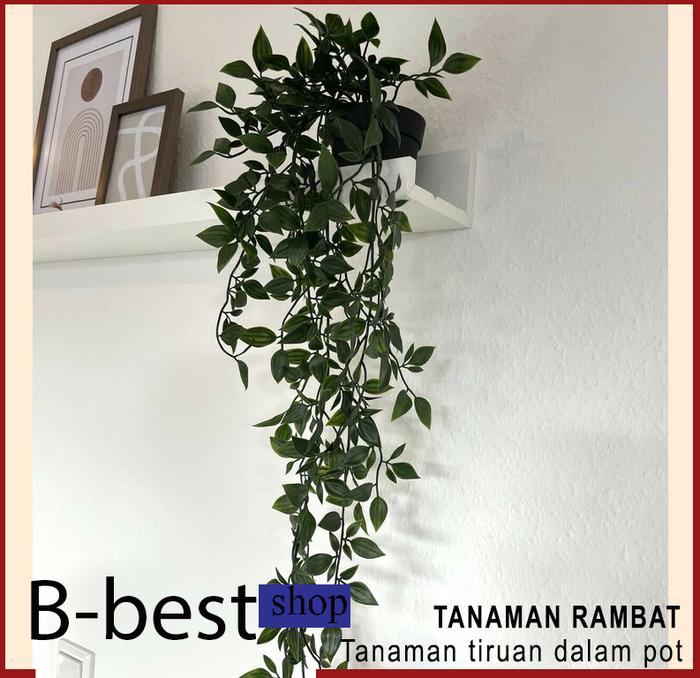 Jual Tanaman rambat gantung tiruan dalam pot / tanaman artificial ...