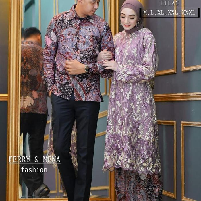 Jual baju kebaya couple pasangan terbaru - kebaya couple modern ...