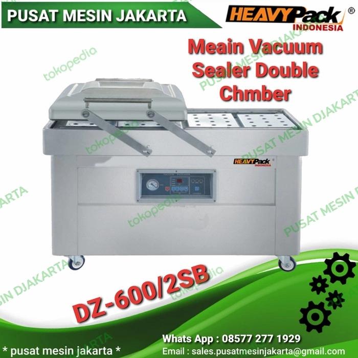 Jual DZ-600/2SB VACUUM SEALER DOUBLE CHAMBER - MESIN VACKUM HAMPA UDARA ...