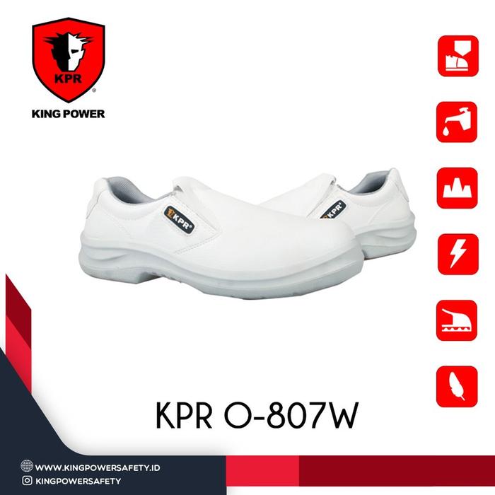 Jual SEPATU KING POWER 807 PUTIH / SEPATU SAFETY KPR O-807W - Jakarta ...