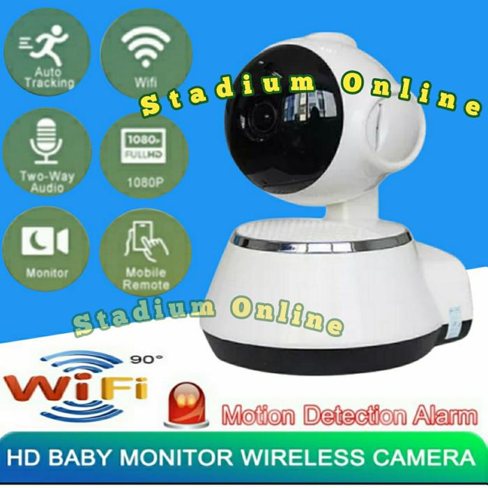 Jual IP Smart Camera Wifi V380Pro HD Wireless Mini Ip CCTV Phone Audio ...