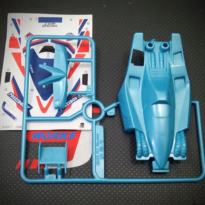 Jual Rep Tamiya 94076, Poseidon X JCup Blue Special - Kota Surabaya ...