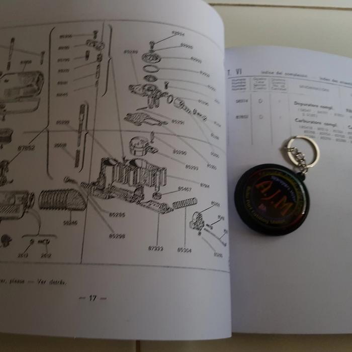 Jual Buku Parts Catalog Catalogue Copian Vespa 150 Mod Vbb Di Seller ...
