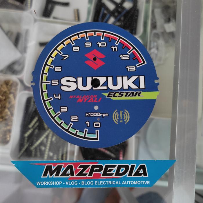 Jual Stiker LCD Speedometer FU karbu - Raider old version - Papan Panel ...
