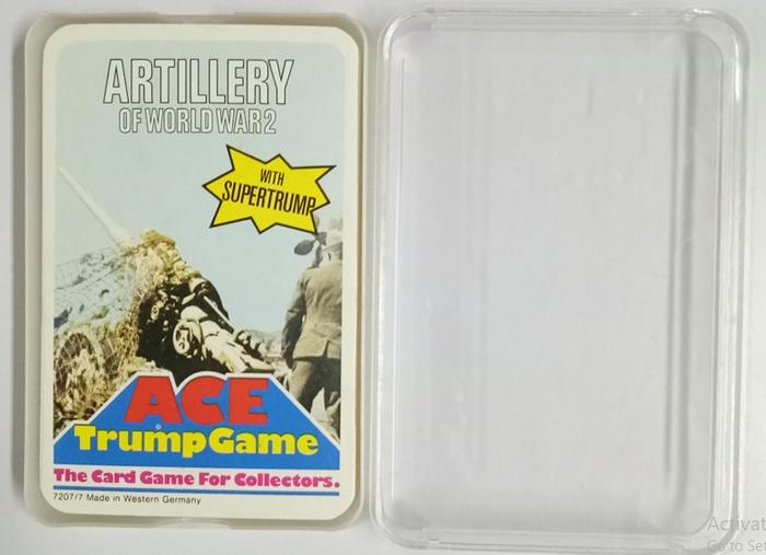 Jual ACE Trump Game Cards - ARTILLERY Of WORLD WAR II - Kota Surabaya ...