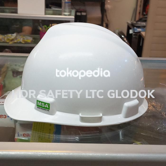 Jual HELM MSA ORIGINAL W/ FASTRAK / HELM SAFETY PROYEK MSA ORIGINAL V ...