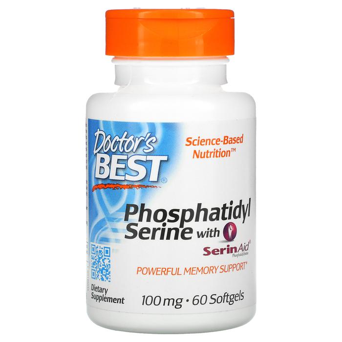 Jual Doctor's Best Phosphatidylserine with SerinAid 100 mg 60 Softgels ...