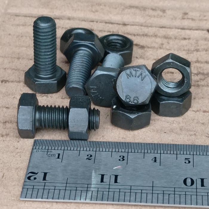 Jual BAUT BAJA HTB 8.8 M8 X 20 BAUT BAJA M8X20 BAUT 13 KUNCI 13 FULL DRAT - Kab. Tangerang ...