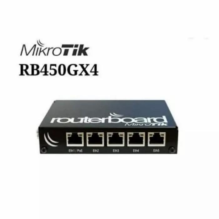 Jual MIKROTIK RB450Gx4 ROUTERBOARD GIGABIT router indoor - Kota ...