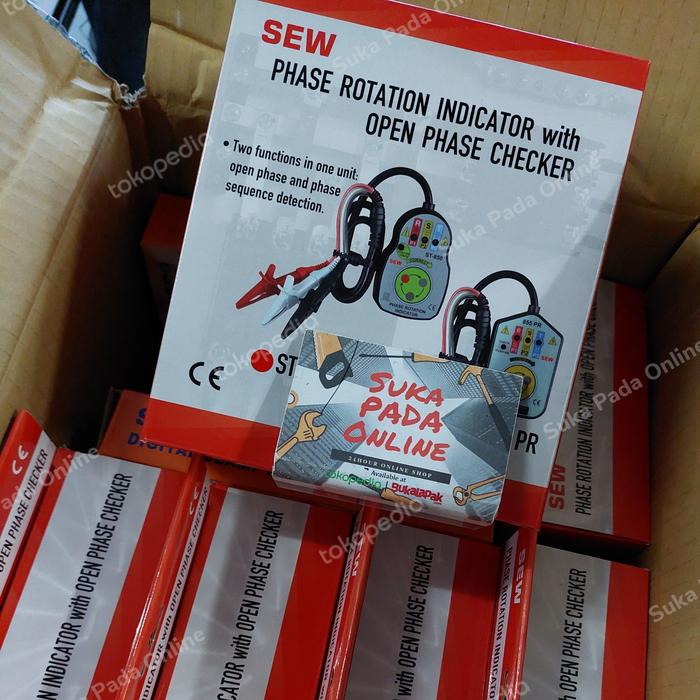 Jual SEW phase rotation indicator with open phase checker - Jakarta ...