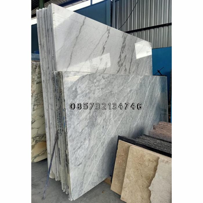 Jual Lembaran Slab Batu Marmer White Carara - Kab. Tulungagung - Marble ...
