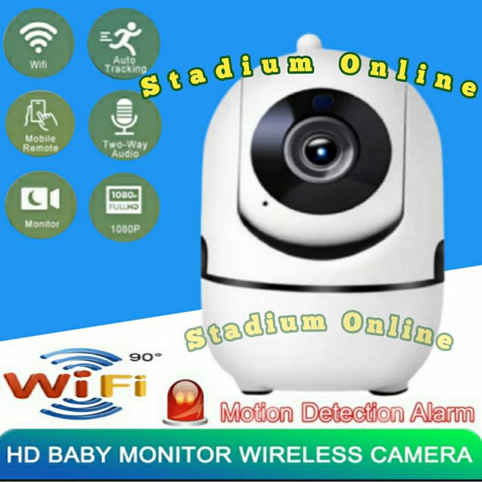 Jual IP Camera Human Tracking V380Pro CCTV Wifi Mini Wireless HD Camera ...