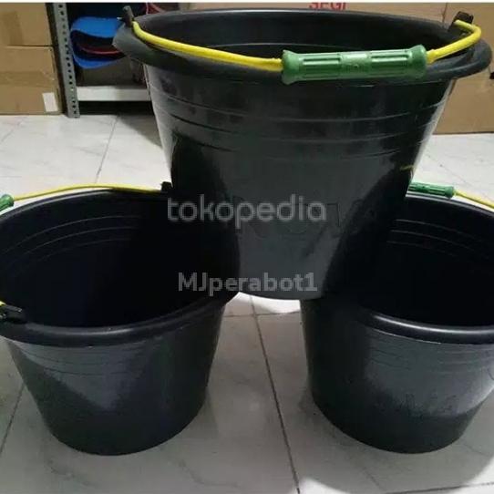 Jual Ember Cor/ Ember Karet Hitam ANTI PECAH 18 Cm - Kota Tangerang ...