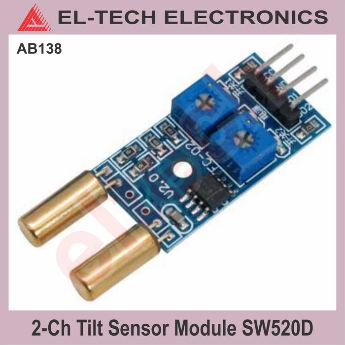 Jual SW520D KY-020 Tilt Sensor Miring Kemiringan - 2Ch Tilt Sensor ...